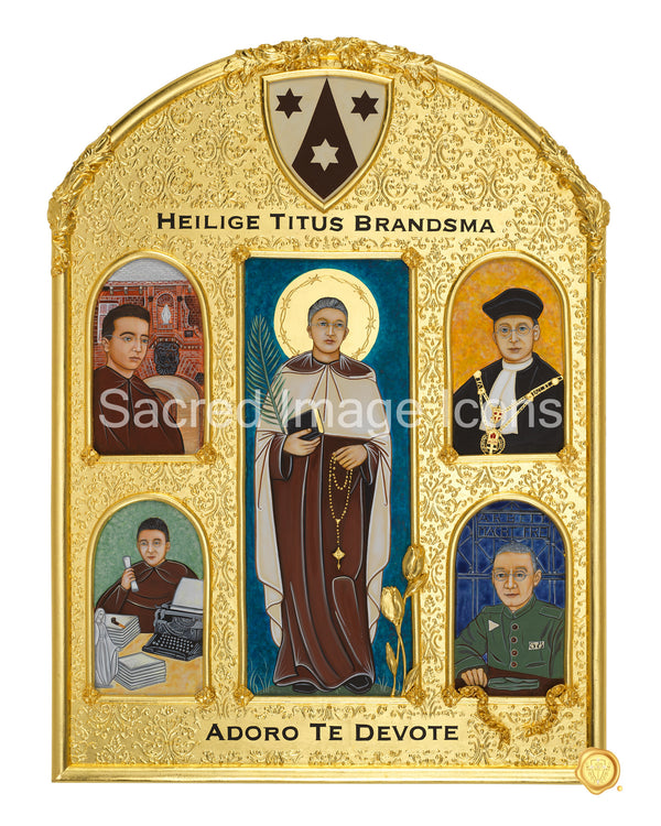 Saint Titus Brandsma - Sacred Image Icons