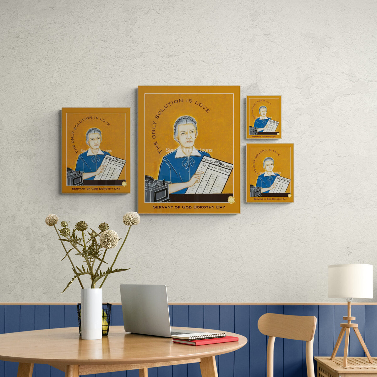 Servant of God Dorothy Day Icon Print - Sacred Image Icons