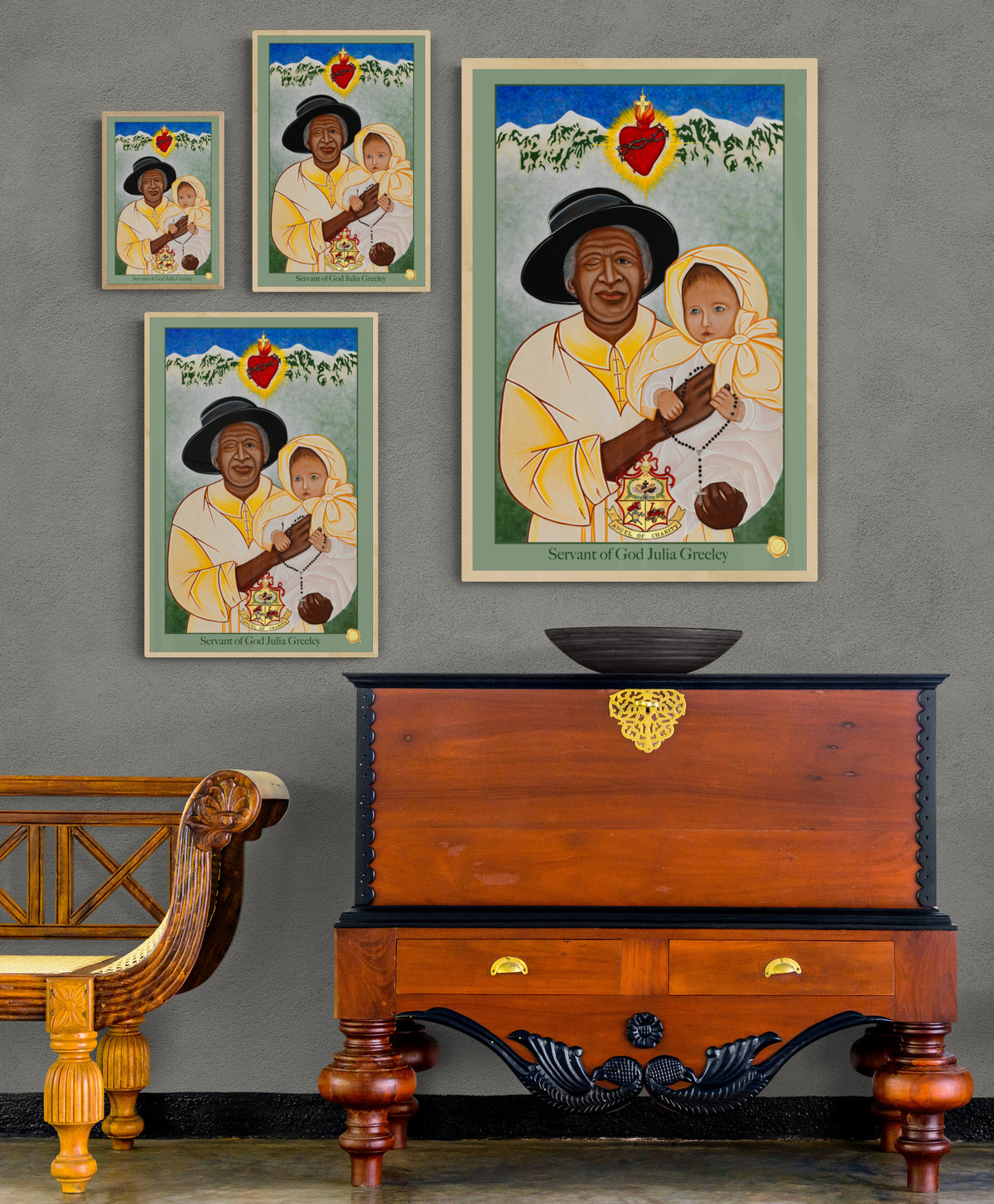 Julia Greeley Icon Print - Sacred Image Icons