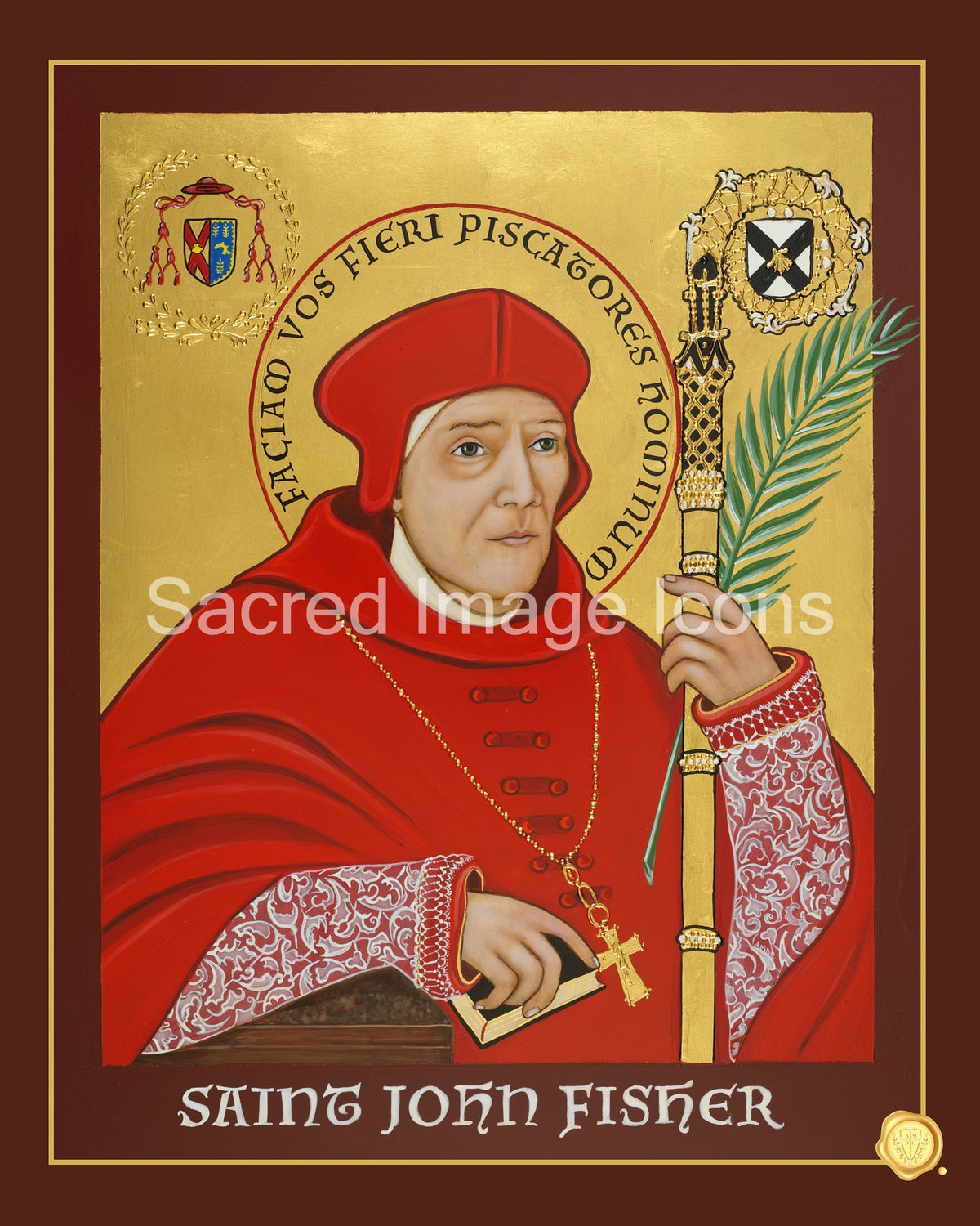 Saint John Fisher Icon Print - Sacred Image Icons