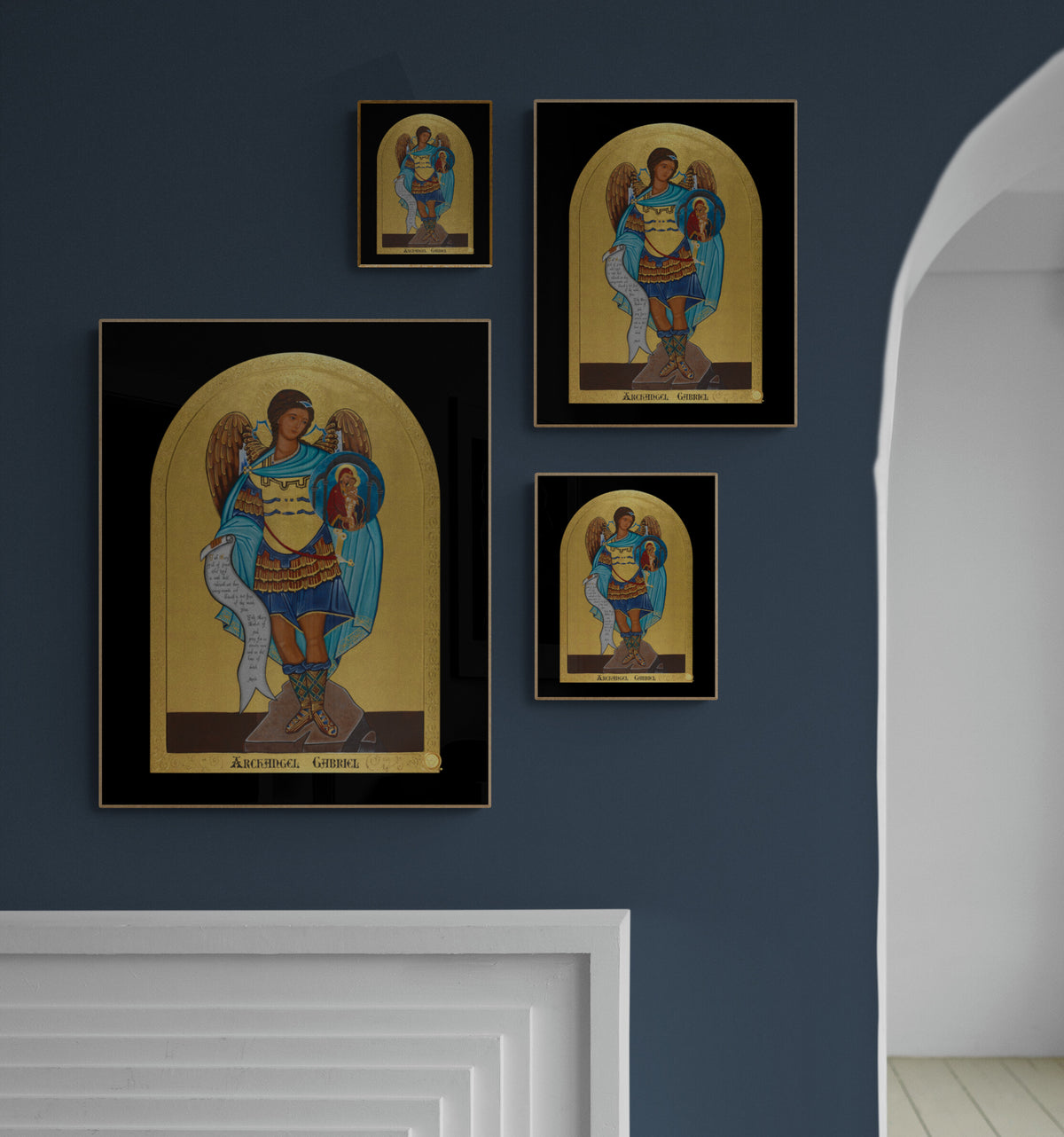 Archangel Gabriel Icon Print - Sacred Image Icons
